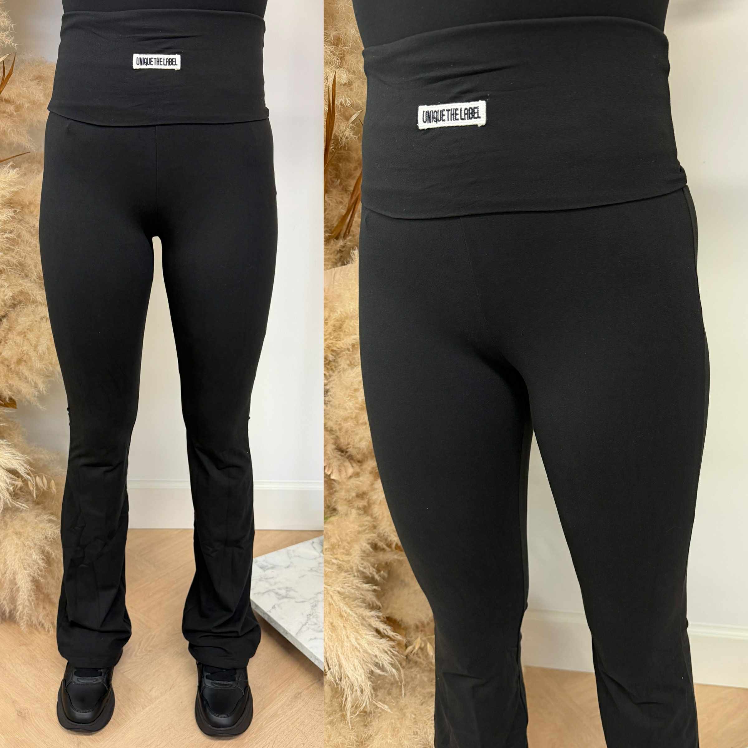 UNIQUE THE LABEL NENA PANTS BLACK/WHITE – Stylewoerden